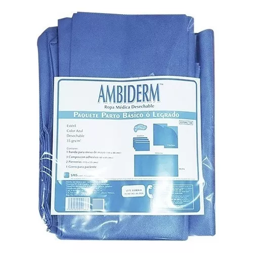 EQUIPO PARA PARTO ESTERIL AMBIDERM – AlserMedica